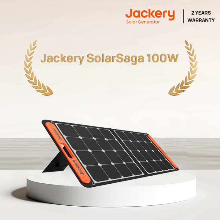 Jackery SolarSaga 100W Portable Solar Panel for Explorer 240/300/500 ...