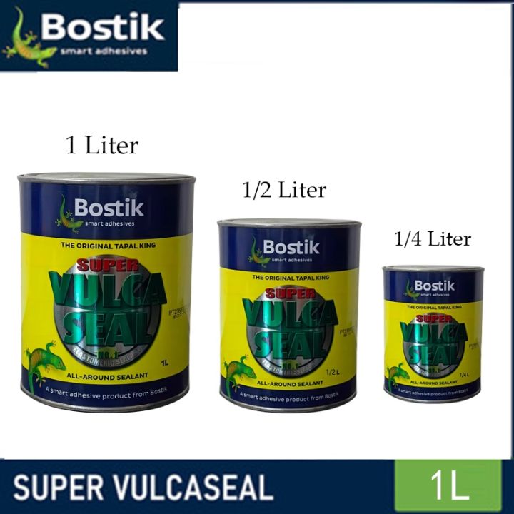 （1/4L 1/2L 1L）Vulcaseal Sealant Wholesale All Around Bostik Super Vulca ...