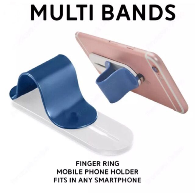 EAST GATE Multi Band Smart Finger Grip Mobile Phone Smartphone Holder ...