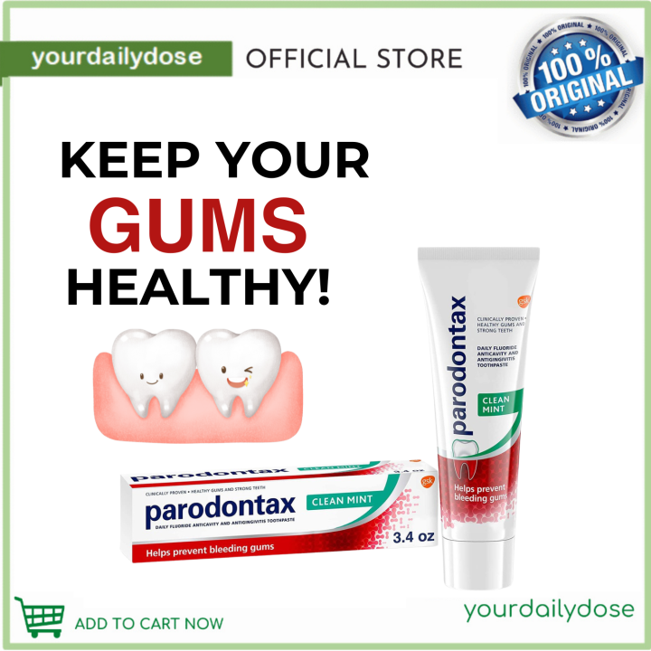 BUY 1 TAKE 1 Parodontax Clean Mint Toothpaste EXP 09/2024 | Lazada PH