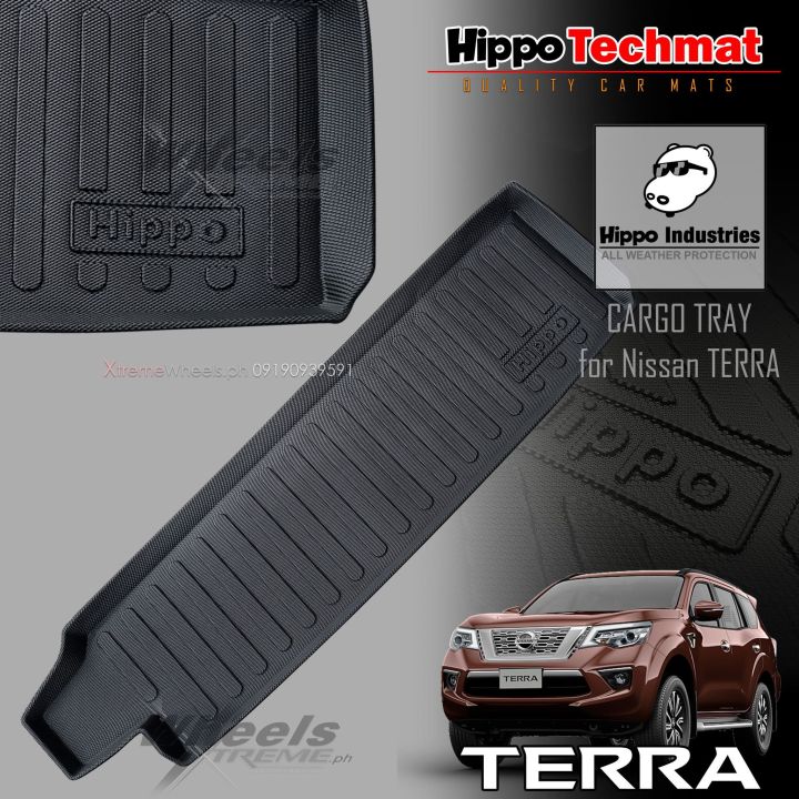 Nissan Terra 2018-2024 Cargo / Trunk Tray Only Hippo Techmat version 2 Deep Dish Matting ...
