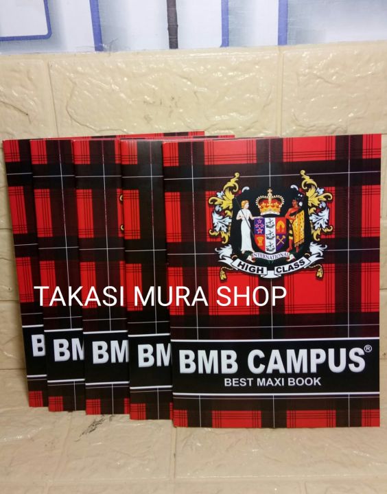 Buku tulis BOXY BMB / BUKU CAMPUS isi 70 lembar ( 5 buku ) | Lazada ...