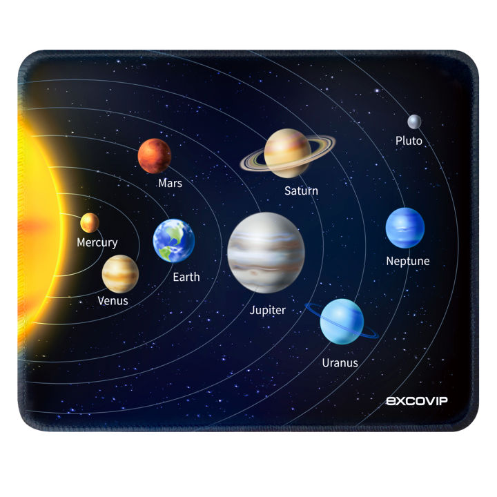 excovip mouse pad small size soft comfort Edge Stitched Portable non ...