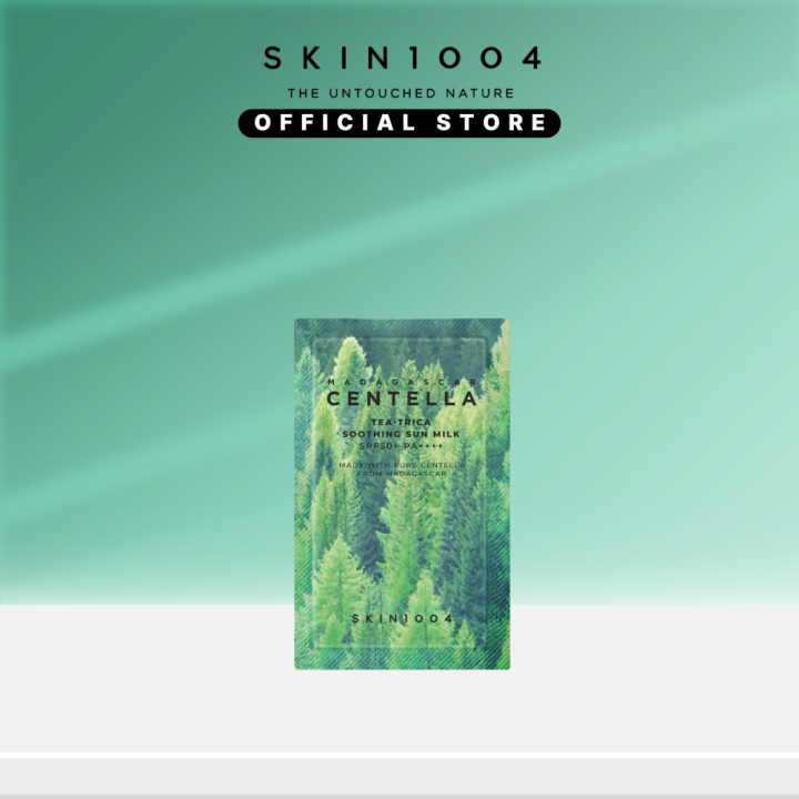 SKIN1004 Madagascar Centella Tea-Trica Soothing Sun Milk Sachet 1.5ml ...