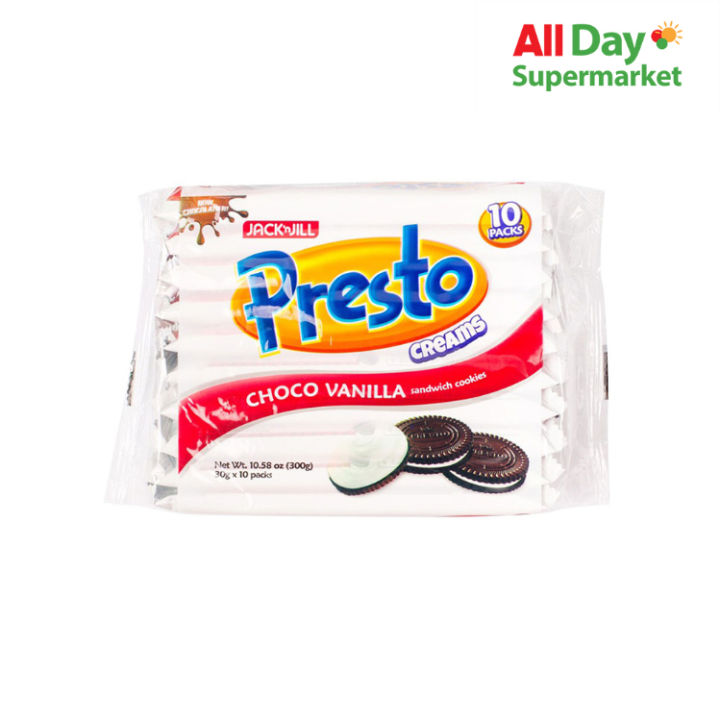 Presto Creams Vanilla 30G 10's | Lazada PH