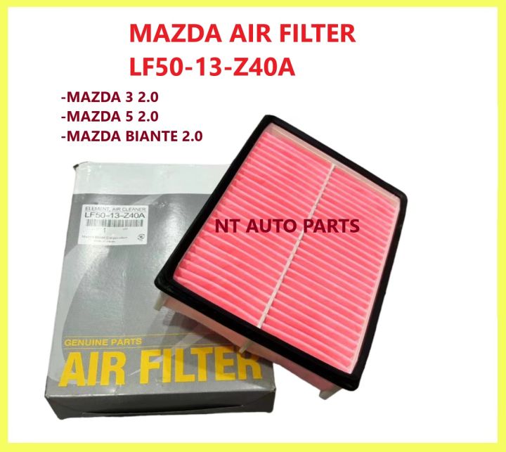 MAZDA AIR FILTER LF50-13-Z40A MAZDA 3 2.0 MAZDA 5 2.0 MAZDA BIANTE 2.0 ...