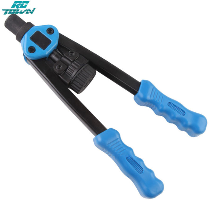 Professional Pop Riveter Kit With 100 Nuts, Heavy Hand Riveter Kit For ...