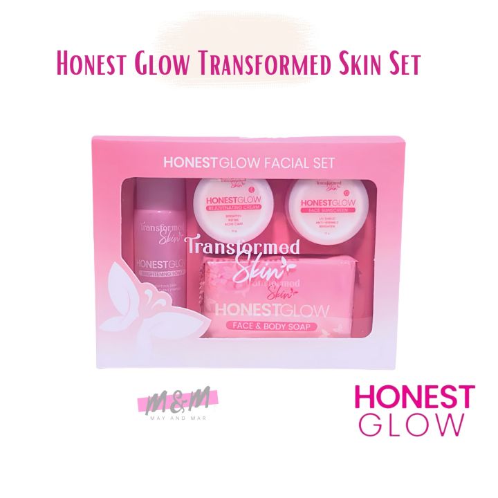 The Honest Glow Transformed Facial Set | Lazada PH