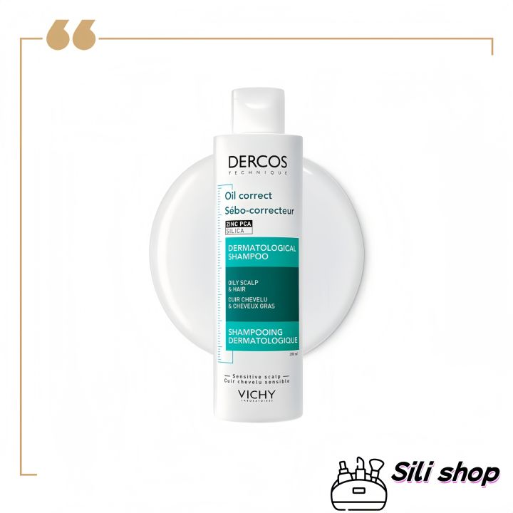 Vichy Dercos Oil Control Treatment Shampoo 200ml – แชมพูบำรุงรักษา ...