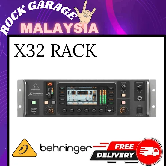 Behringer X32 RACK 40-channel Rackmount Digital Mixer ( X32RACK / X-32 ...