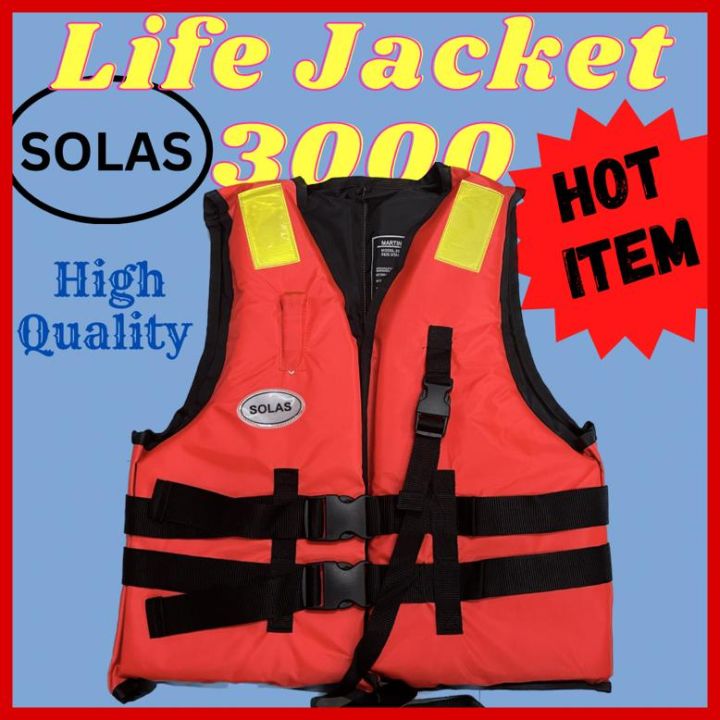 LIFE JACKET SOLAS MARIN GUARD 3000♚ | Lazada