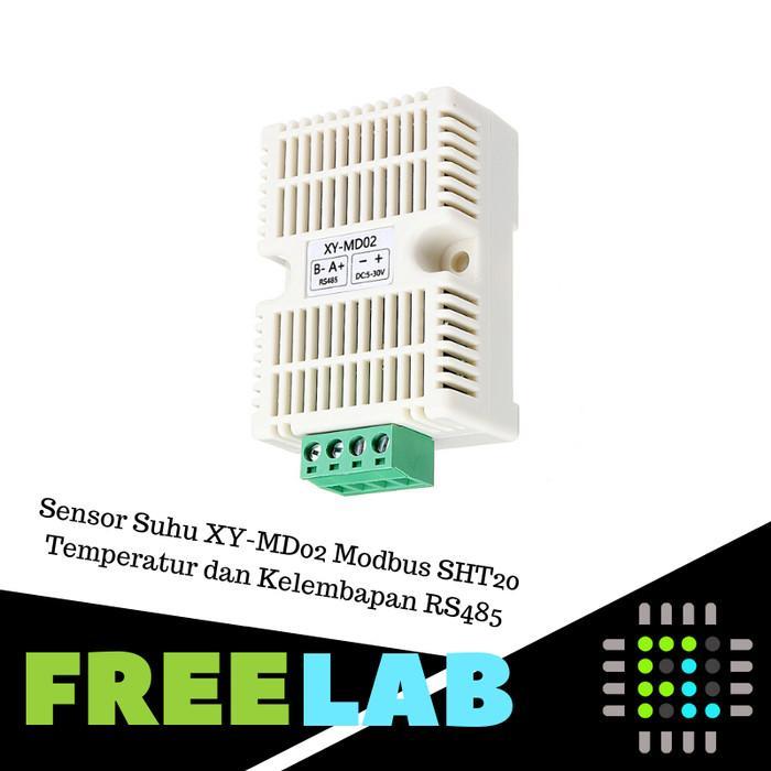 SENSOR SUHU XY-MD02 MODBUS SHT20 TEMPERATUR DAN KELEMBAPAN RS485 MD02 ...