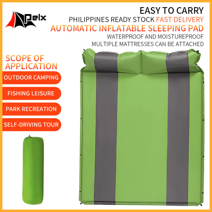 Outdoor Camping Sleeping Mat Inflating Bed Auto Inflatable Air Mattress ...