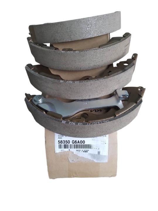 [ORIGINAL] 58350G6A00 PARKING BRAKE SHOE KIA PICANTO 2016-2017 / 58350 ...