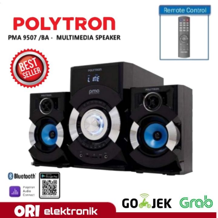 POLYTRON SPEAKER MULTIMEDIA BLUETOOTH PMA-9527 | Lazada Indonesia