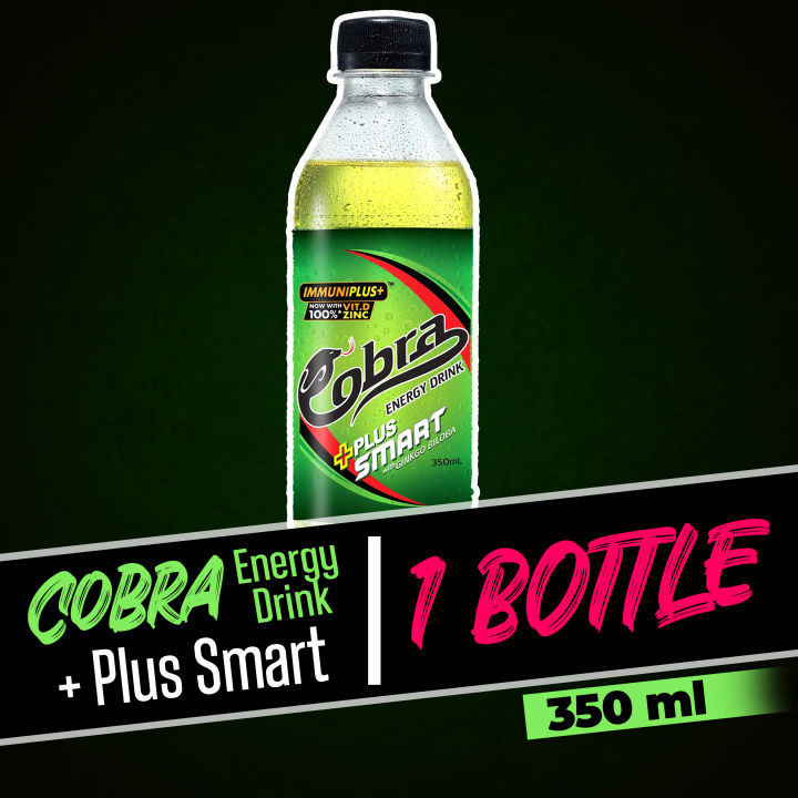 Cobra Energy Drink Plus Smart 350g - 1 Bottle | Lazada PH