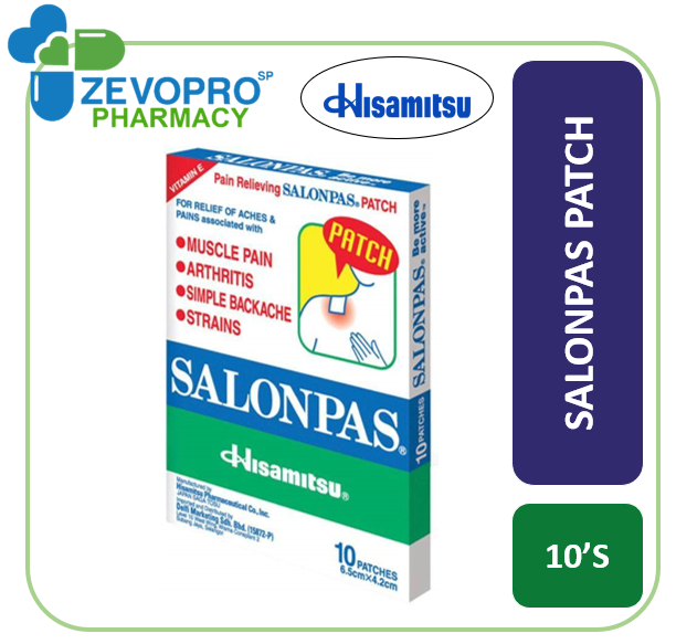 SALONPAS PATCH (10'S / 20'S / 40'S / LARGE SIZE) | Lazada