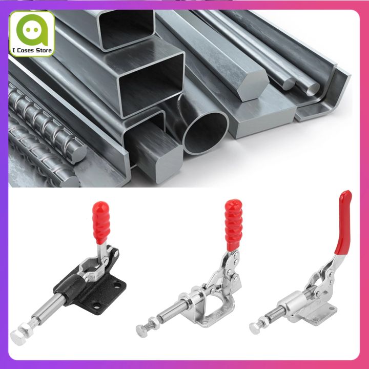 【ลดล้างสต๊อก】Clamp Hand Hand Toggle Clamp Tool เหล็กชุบสังกะสีด่วนคงที่ ...