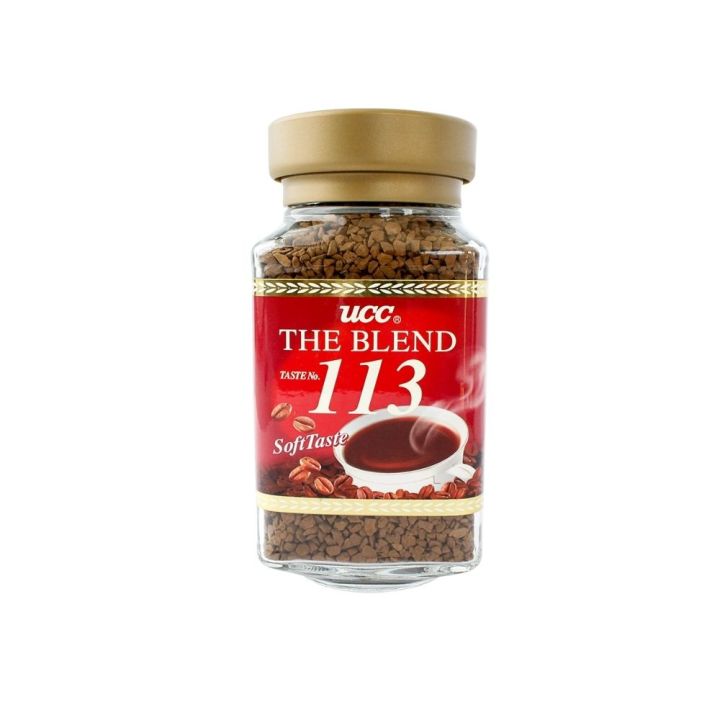 UCC The Blend No. 113 Soft Taste Instant Coffee Jar 100g | Lazada PH