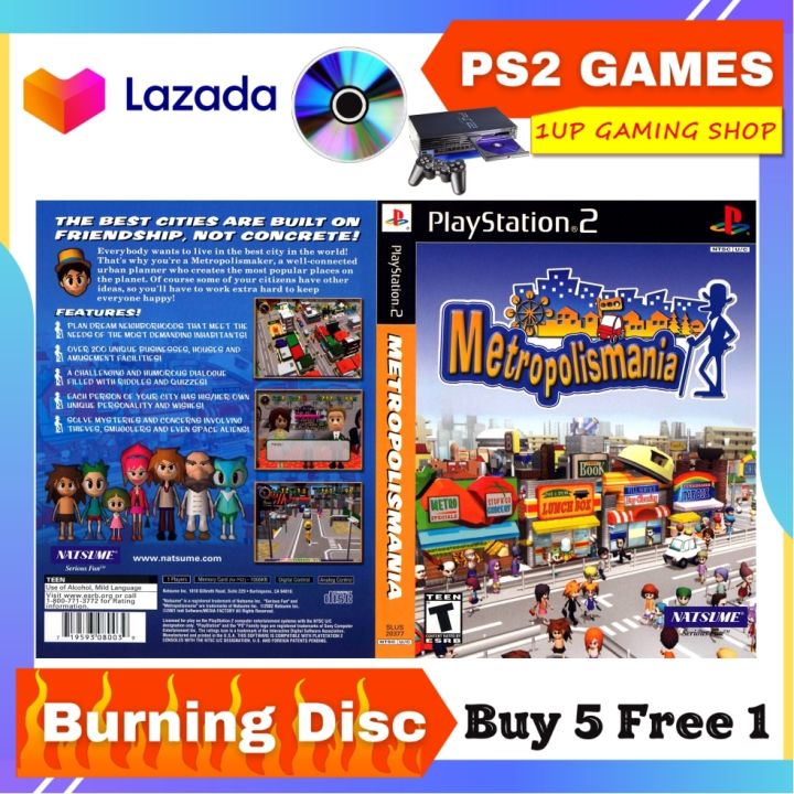 Kaset DVD Game PS2 Metropolis Mania | Lazada Indonesia