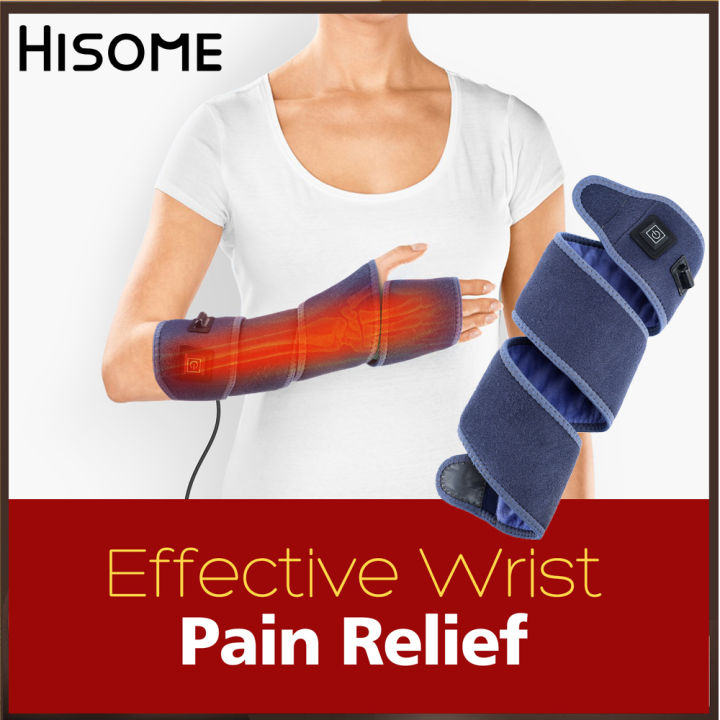 418Hisome Electric Heating Pad Wrap for Arm Foot Knee Wrist Support ...