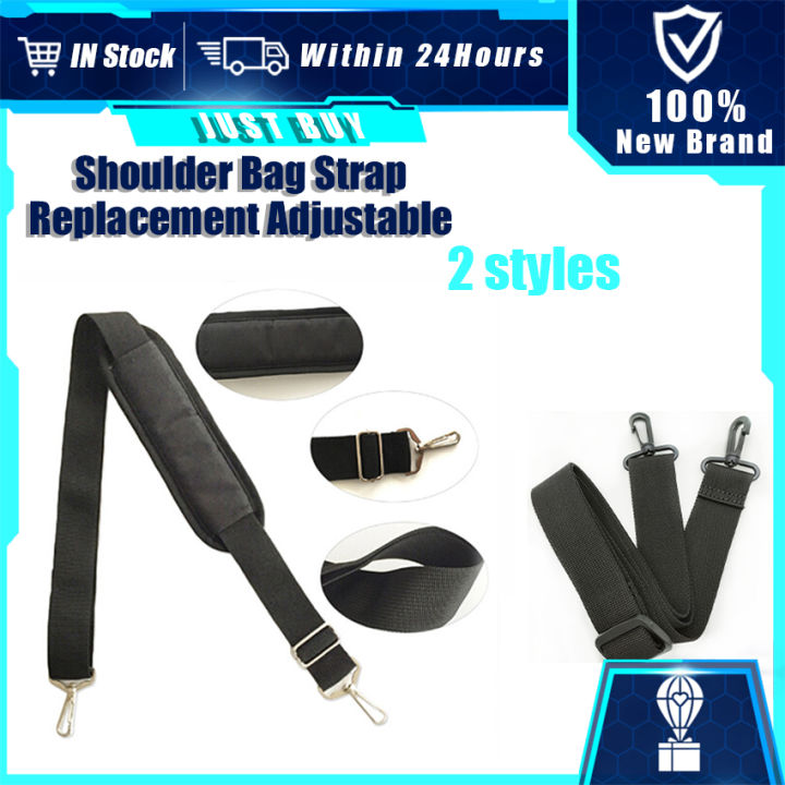 145cm Black Nylon Strap with pad For Briefcase Laptop Bag Replacement ...