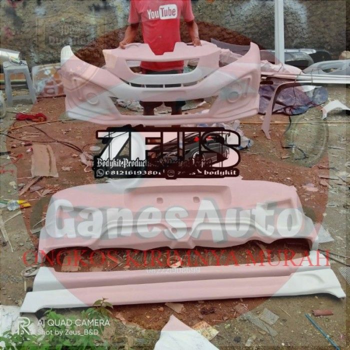 bemper Bodykit HONDA BRIO Old Custom GK5 BODY KIT Grade-A | Lazada ...