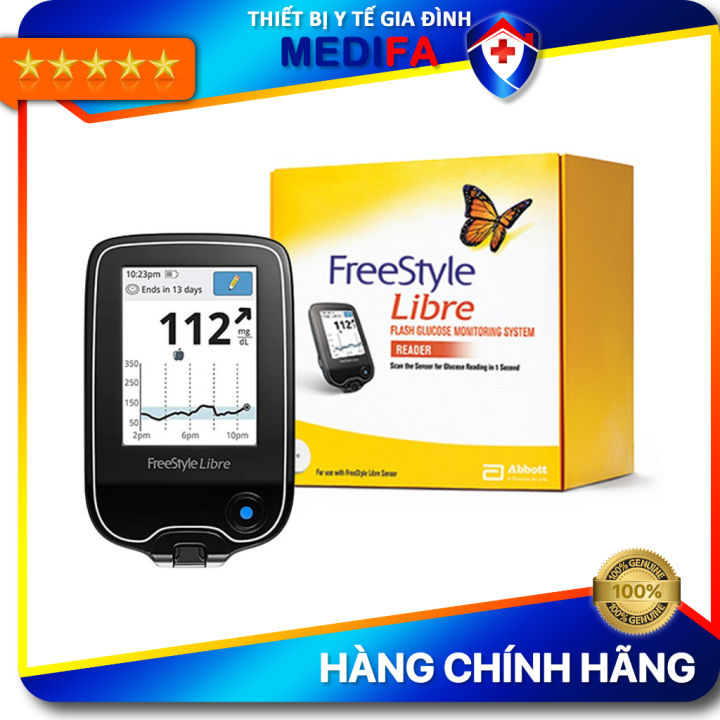 Máy Đo Đường Huyết Không Cần Lấy Máu Freestyle Libre - Đầu Đọc Cầm Tay ...