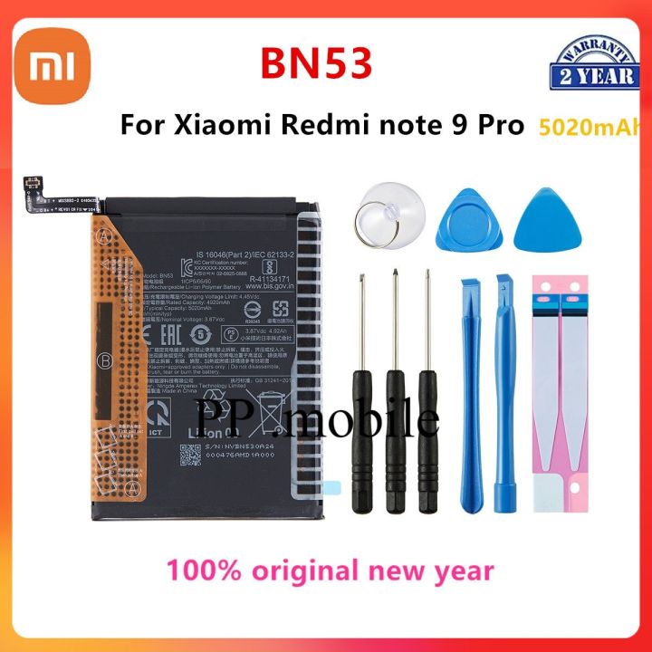 แบตเตอรี่ Xiaomi Redmi Note 10 Pro 4G BN53 แบตแท้ Xiaomi Redmi note 9 ...