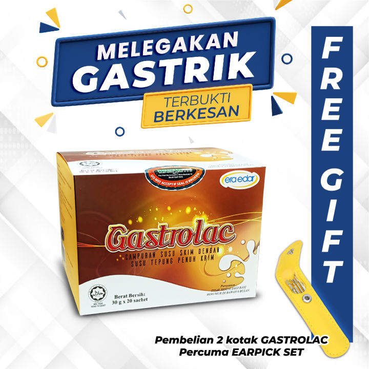 Susu Gastrik GASTROLAC Milk Ubat Penawar Untuk Gastric Perisai Perut ...