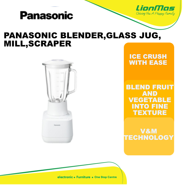PANASONIC BLENDER,GLASS JUG,MILL,SCRAPER | Lazada