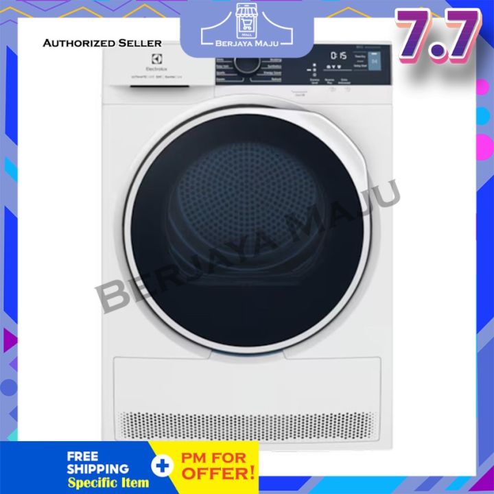 Electrolux 8.0KG Inverter Heat Pump Front Load Dryer EDH804H5WB (White ...