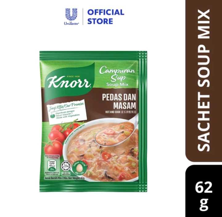 Knorr Soup Hot And Sour 62g Ready Stock Lazada