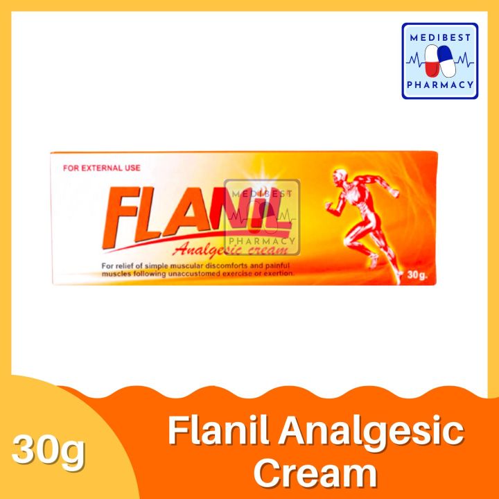 Flanil Analgesic Cream 30G | Lazada
