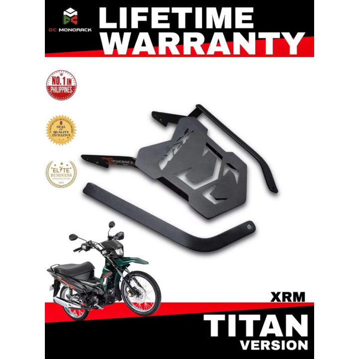 HONDA XRM / RS 125 TOP BOX BRACKET ORIGINAL DC MONORACK | Lazada PH