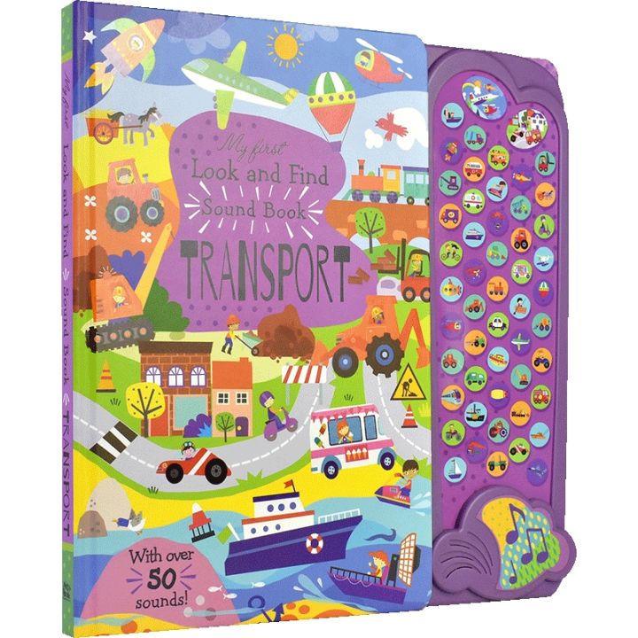 My first look and find sound book animals transport | Lazada.co.th