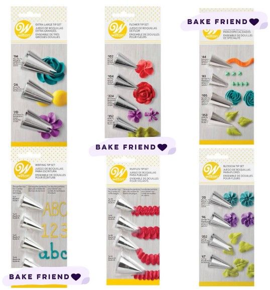 Wilton Tip Set ชุดหัวบีบ Wilton สินค้านำเข้าจากอเมริกา | Lazada.co.th