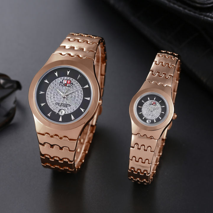 Ticarto Stainless Watches For Men's Women With Date watch (Water Proof ...