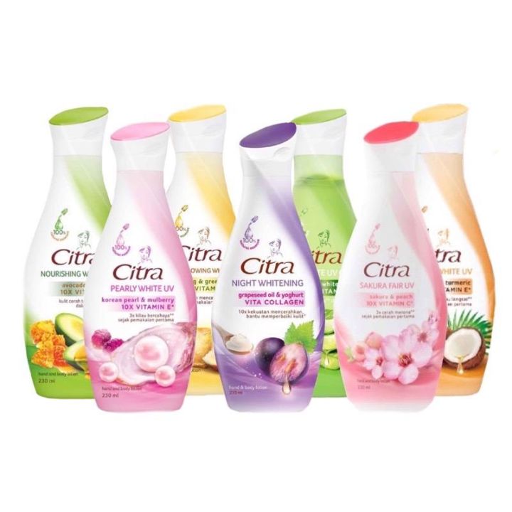 CITRA HAND& BODY LOTION NEW KEMASAN TERBARU 210 ML | Lazada Indonesia