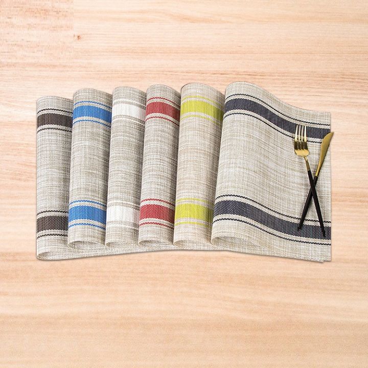 Socone Table PLace Mat PVC Dining Table Mat 45X30cm Kitchen Ware ...
