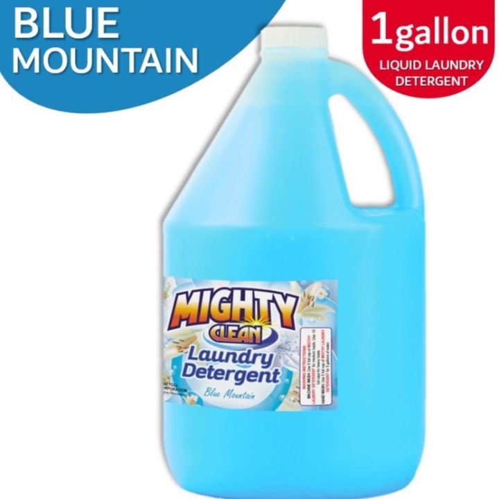 [legit] Mighty Clean Liquid Laundry Detergent Blue Mountain Scent - LLD ...