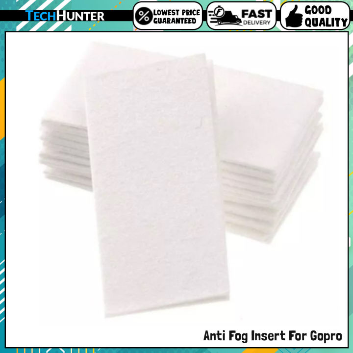 Anti Fog Inserts for GoPro and Other Action and Underwater Cameras Set ...