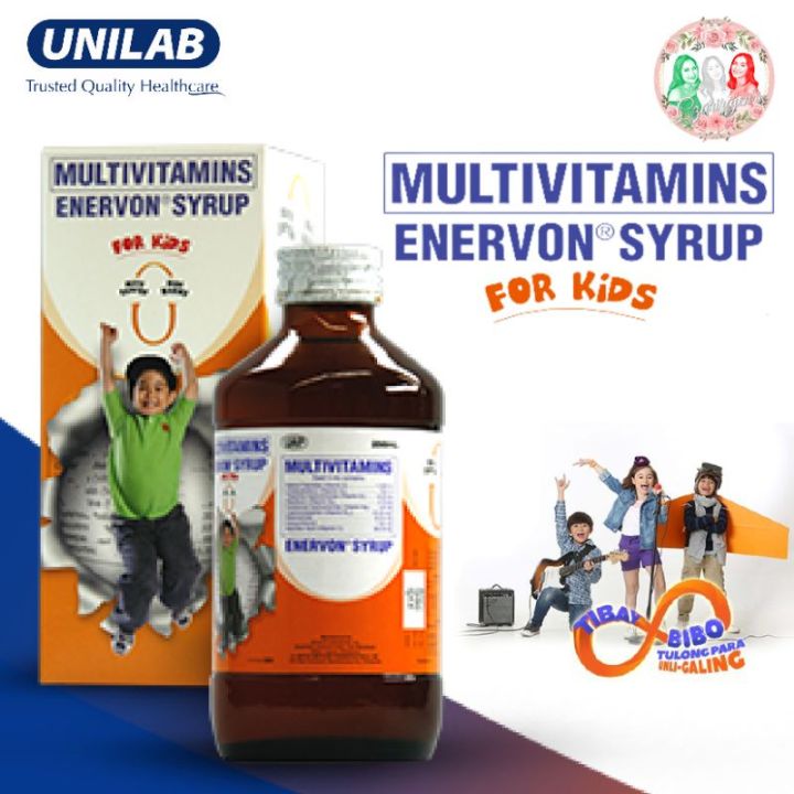 COD Enervon Syrup For Kids 250ml (Multivitamins) | Lazada PH