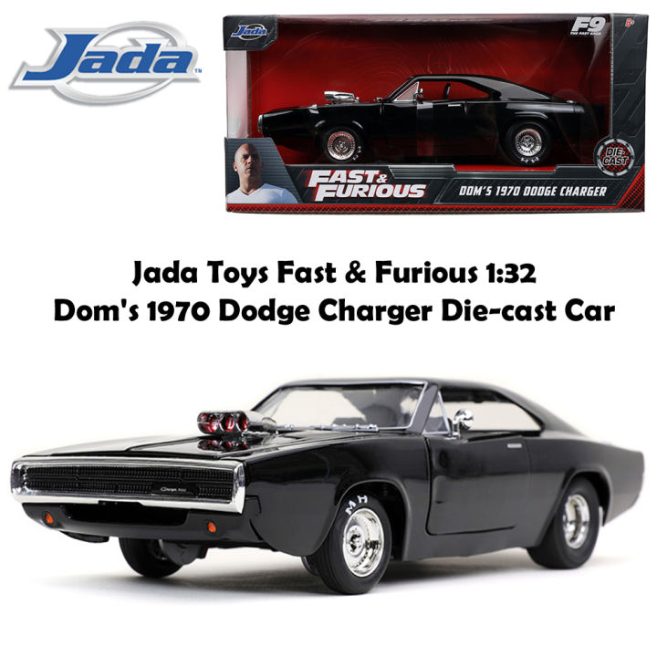 Jada Toys 1:24 Fast & Furious 9 Die-cast Car Dom's 1970 Dodge Charger ...