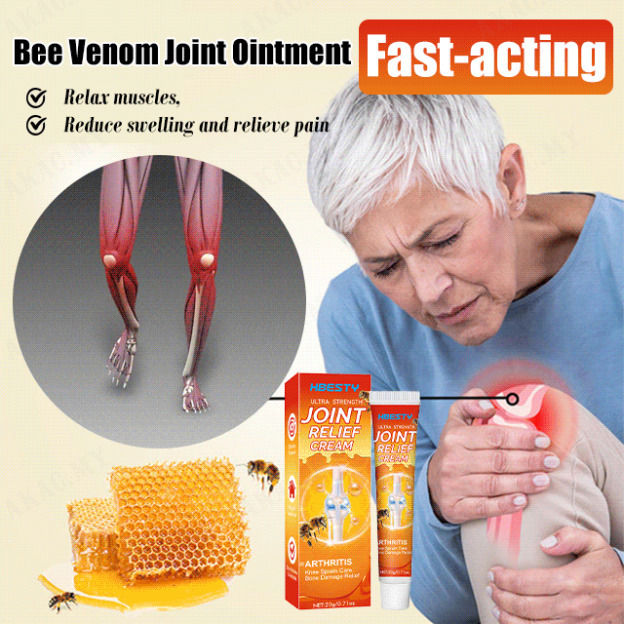 Bee Venom Joint Ointment Joint Cream Shoulder Neck Knee Care Ointment ...