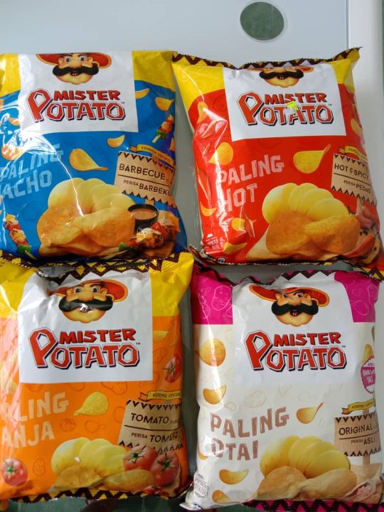 MISTER POTATO 4 FLAVOURS | Lazada