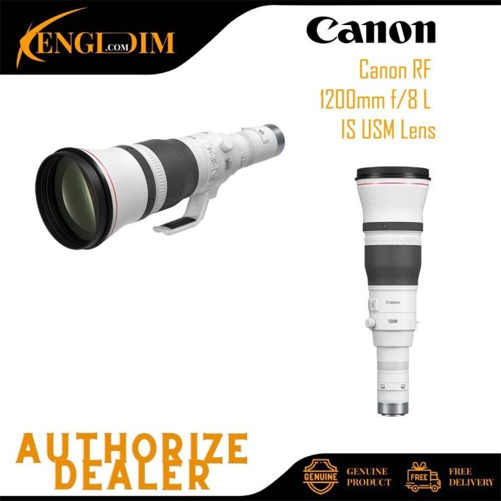 Canon RF 1200mm f/8 L IS USM Lens | Lazada