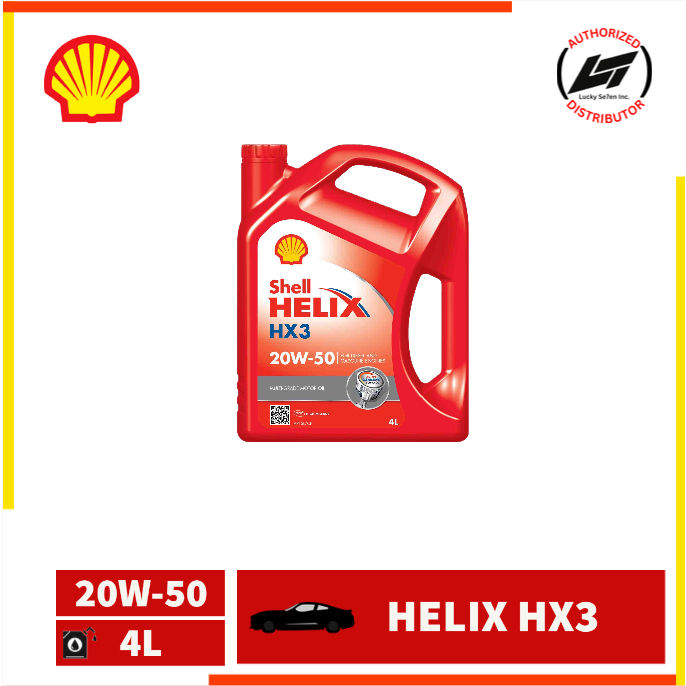 Shell Helix HX3 20W-50 4L | Lazada PH