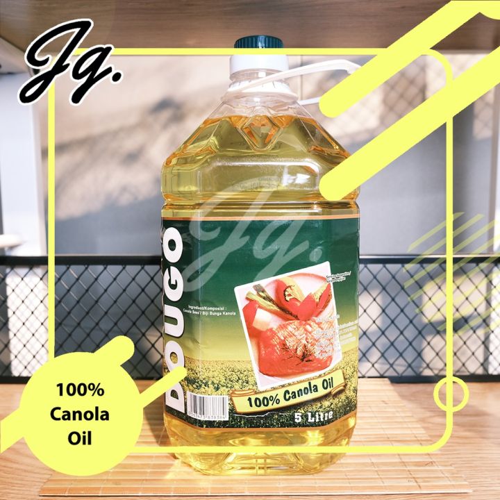 MINYAK DOUGO 100% PURE CANOLA OIL 5 LITER | Lazada Indonesia