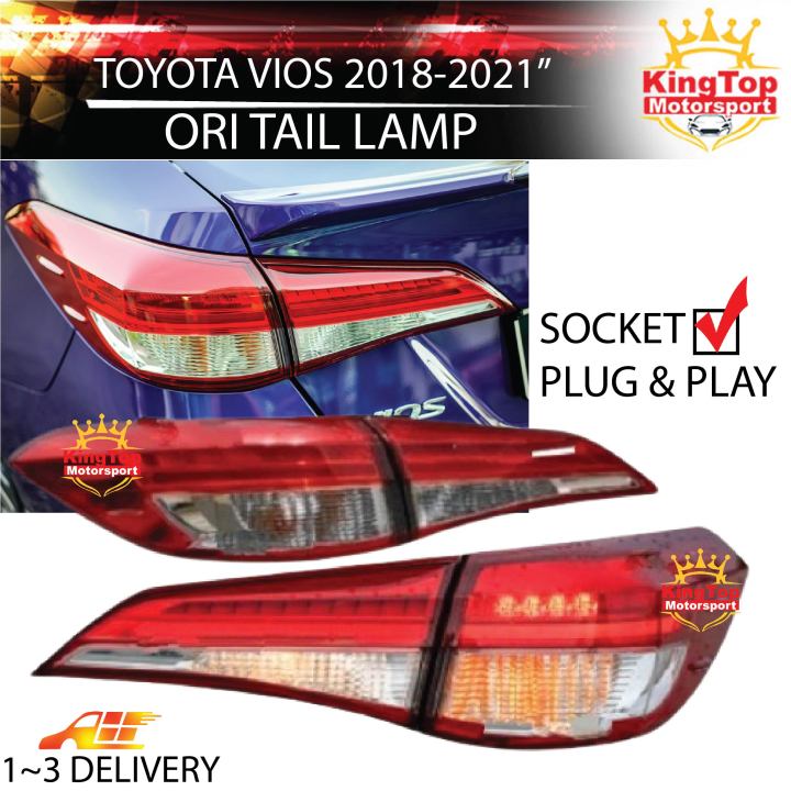 Toyota Vios 2018 2019 2020 2021 LED Tail Lamp Rear Light - Ori | Lazada